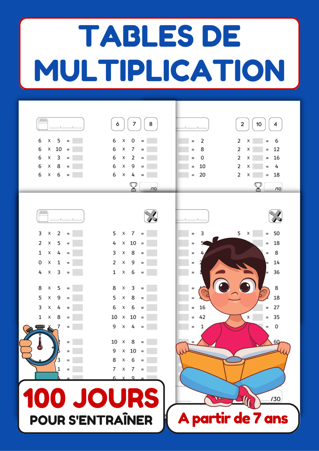 Apprendre et Réviser ses tables de multiplication