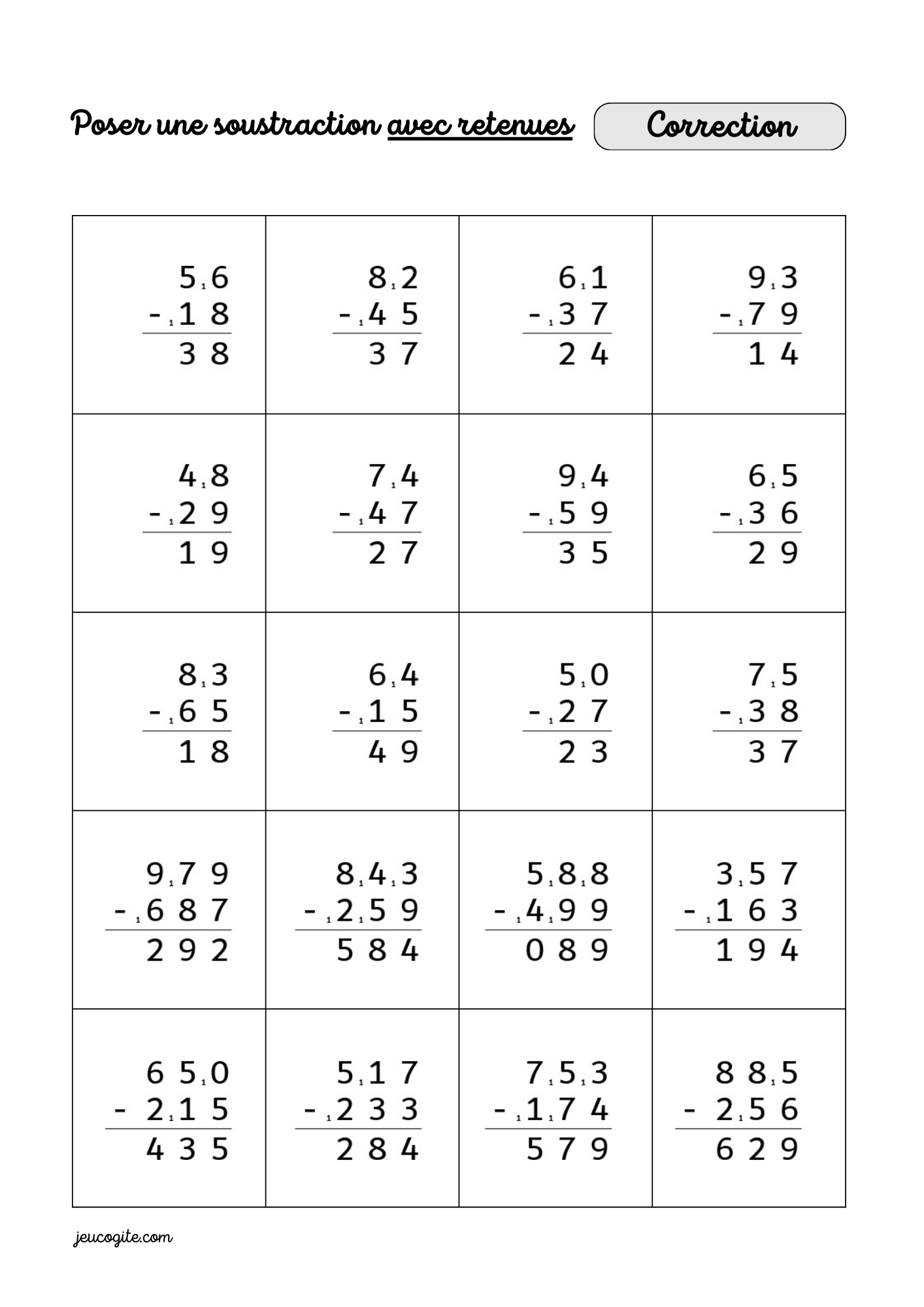 Fiches à télécharger gratuitement | activités maths